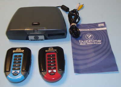Cadaco Buzztime Home TV Trivia System w/ 2- Wireless Game Controllers ...