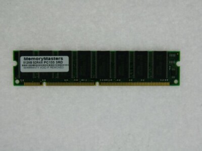 512MB PC133 SDRAM DIMM 168-PIN non-ecc LOW-DENSITY 32x8 | eBay