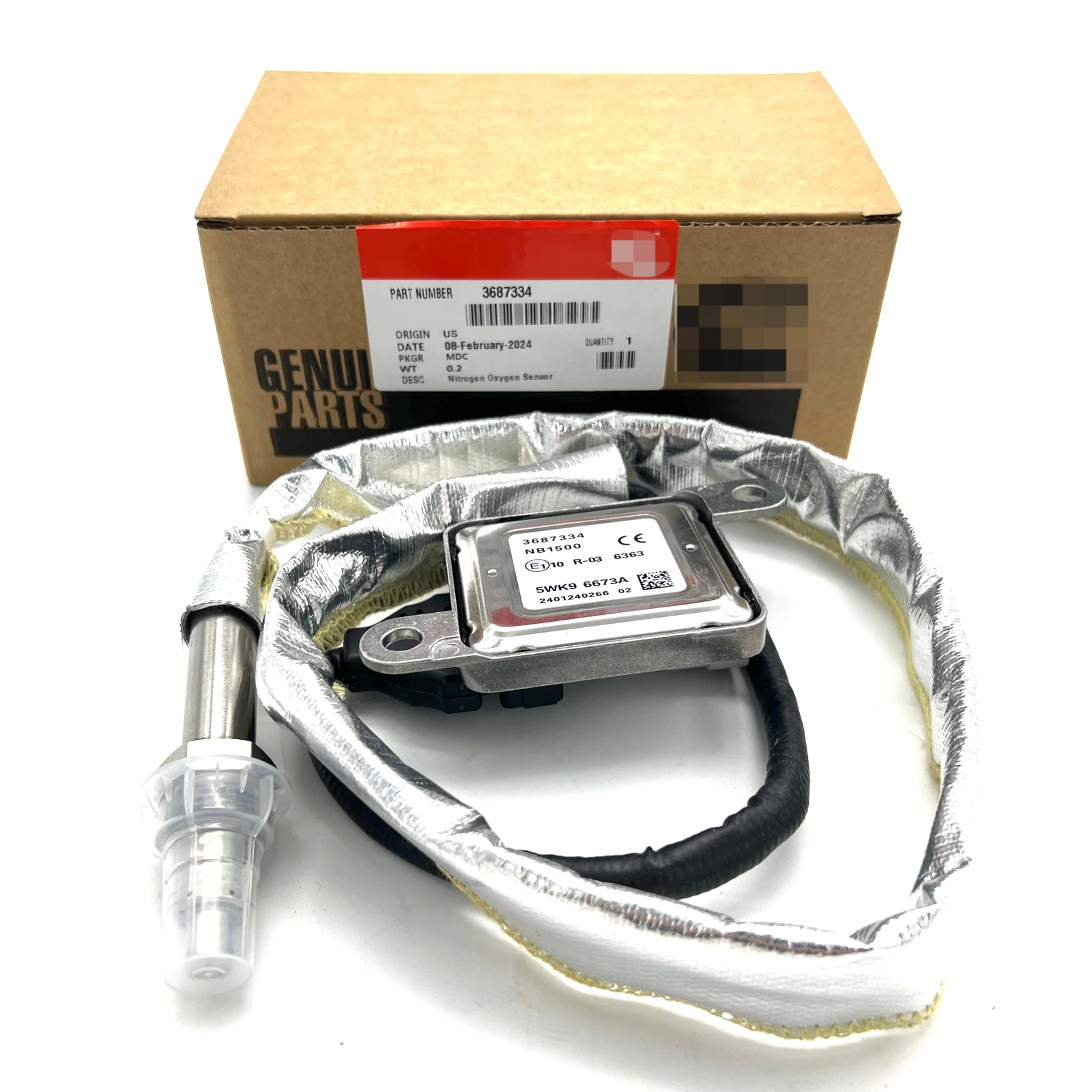 NEW NOx Nitrogen Oxide Sensor For Cummins 3687334/2894941RX/2894941 ...