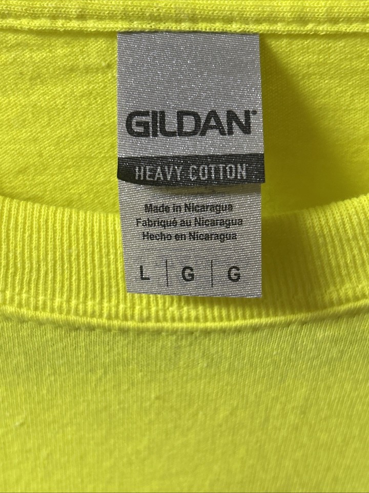 Milwaukee Logo High Visibility T Shirt Size L NOTHING BUT HEAVY DUTY ...