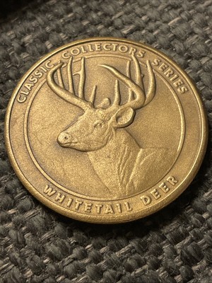 NRA Classic Collectors Series WHITETAIL DEER Coin Token National Rifle ...