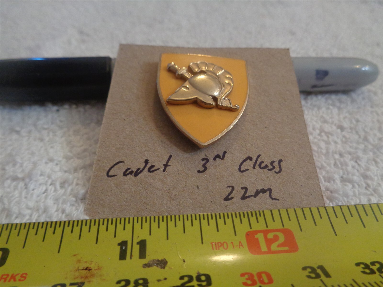 USMA Cadet 3rd Class 22M Unit Crest, DI, DUI (DRAW#J17) | eBay