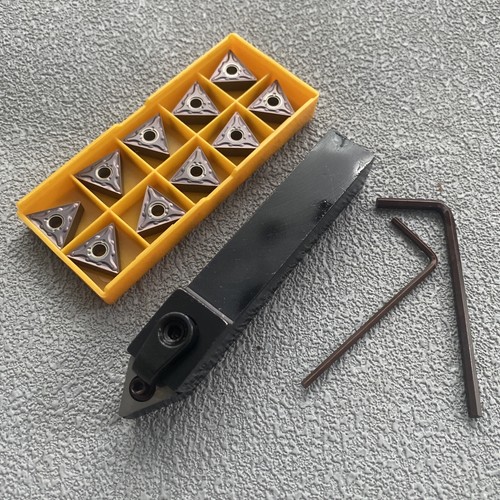 New Holder + TNMG331 TNMG160404 Carbide Inserts MTENN1616H16 Lathe ...