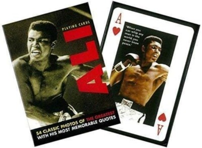Muhammad Ali set of 52 playing cards + jokers | eBay