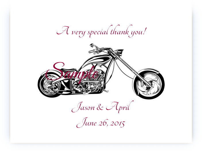 Harley Davidson Thank You Cards Motorcycle Harley Davidson Card, This