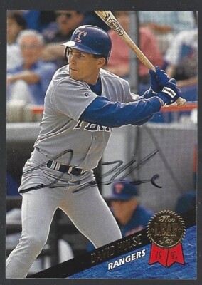 1993 Leaf Baseball #355 David Hulse IP autograph signed card | eBay