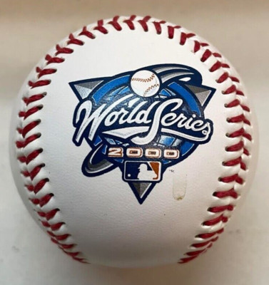 2000 World Series Subway Series Fotoball Baseball Yankees vs Mets | eBay