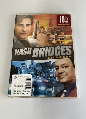Nash Bridges: The Second Season 2 Two (DVD 5-Disc Set, Fullscreen ...