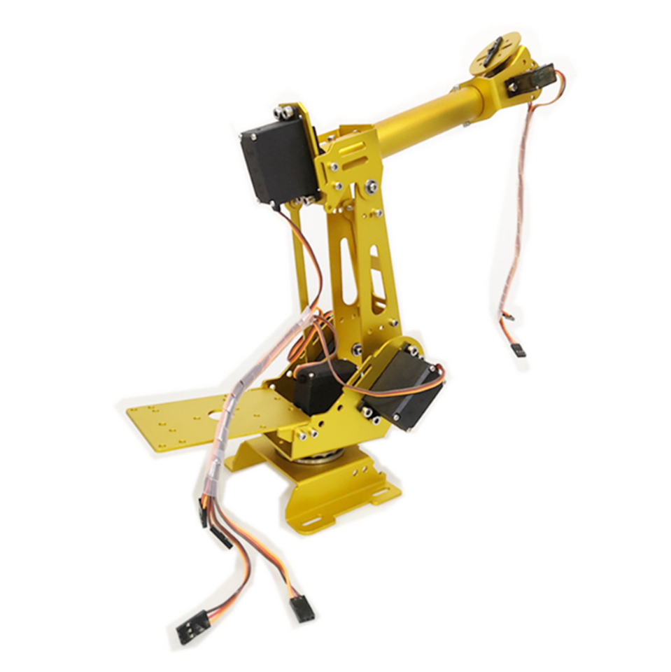 ABB Robot 6 Axis MG996 Industrial Mechanical Robot Arm Model DIY Kit | eBay