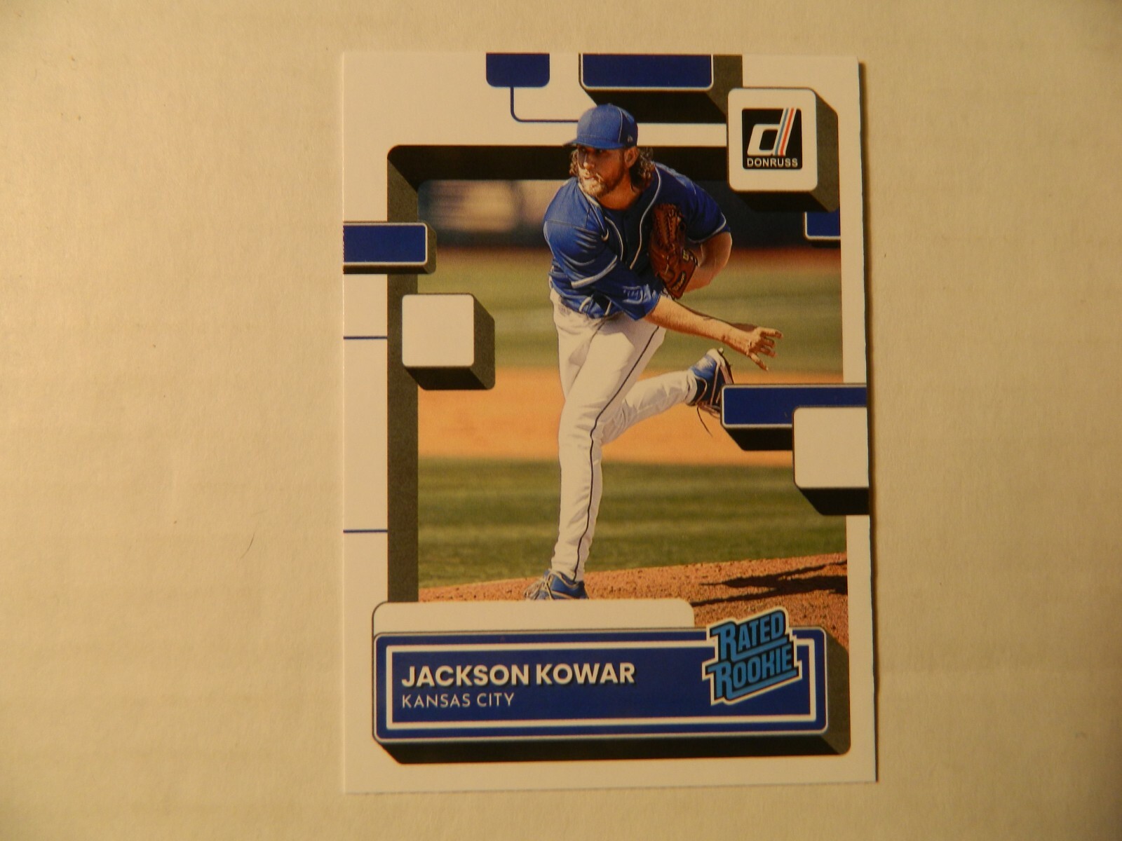 2022 Donruss Rated Rookie Card of Jackson Kowar - Royals | eBay
