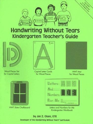 Handwriting Without Tears : Kindergarten Teacher's Guide by Jan Z ...