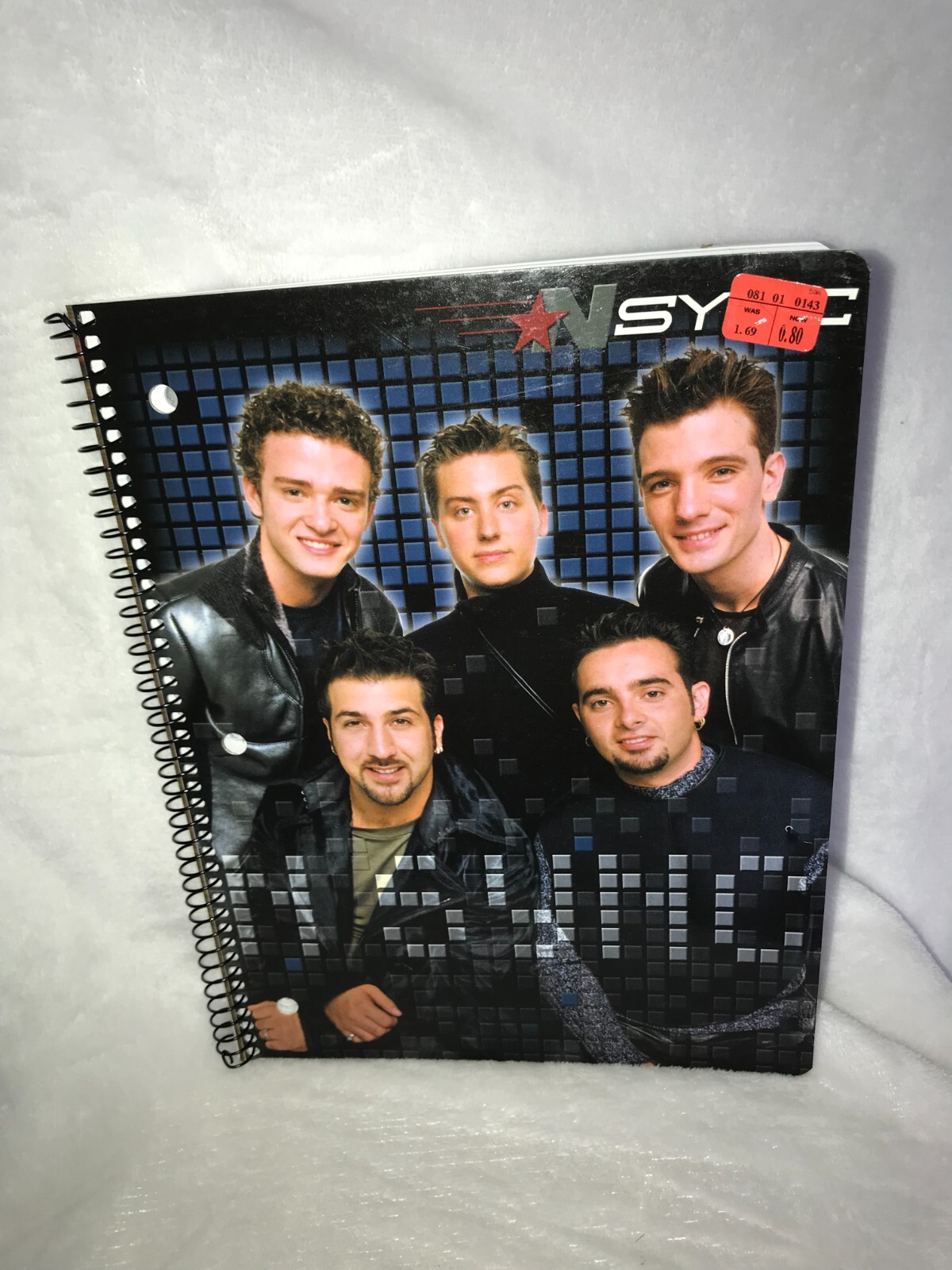 New 2001 Winterland NSYNC Spiral Theme Notebook Justin Lance Joey JC ...