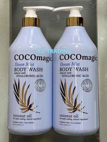 (2-Pack) COCOmagic OCEAN MIST Protein-Rich Botanical HYALURONIC ACID ...
