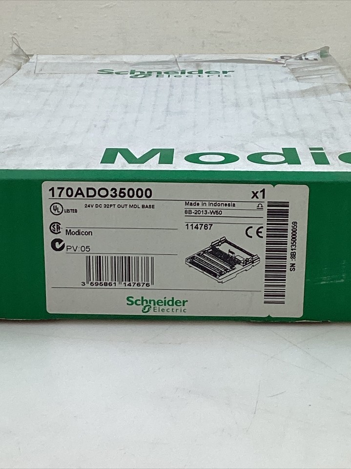 SCHNEIDER MODICON 170ADO35000 24V DC 32 PT OUT MDL BASE NIB | eBay