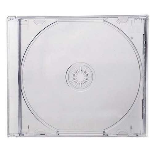 5+ Standard Jewel Case Single CD/DVD Storage 5mm Used Black Clear | eBay
