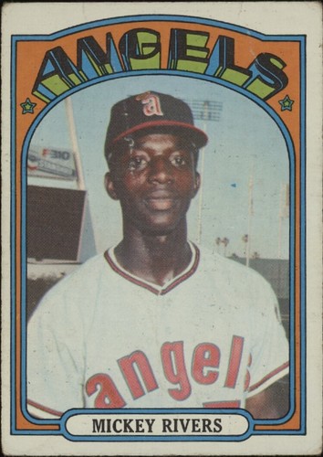 1972 Topps #272 Mickey Rivers - California Angels | eBay