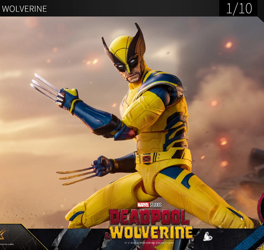 IN STOCK Wolverine Action Figure Toy Deadpool & Wolverine Collection 1: ...