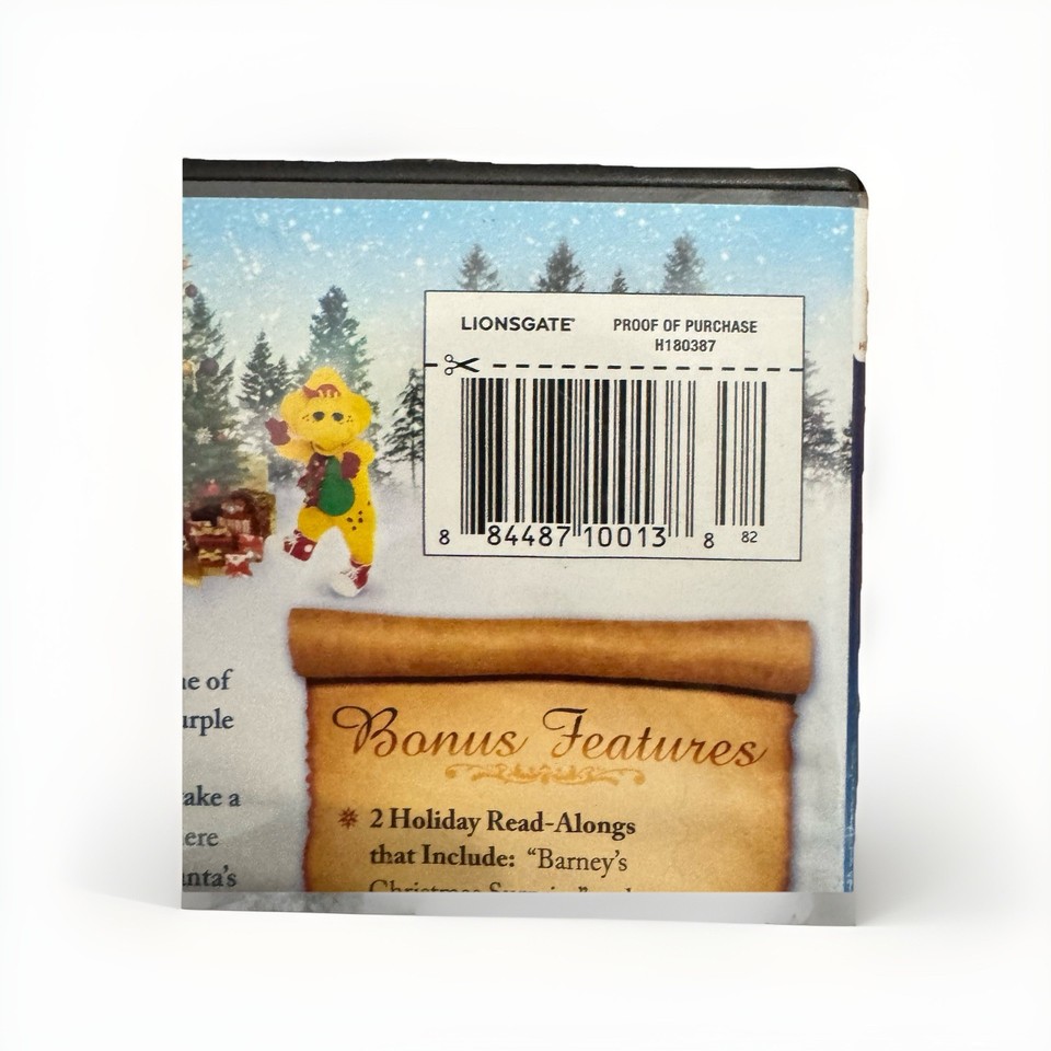 Barney Night Before Christmas The Movie DVD 2008 Family Kids Holiday ...