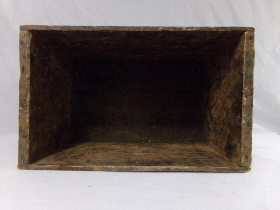 Western Super Shot Gun Shells Wood Ammo Crate Box | eBay