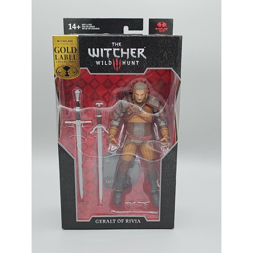 McFarlane Toys The Witcher Wild Hunt Gold Label Gerald of Rivia Action ...
