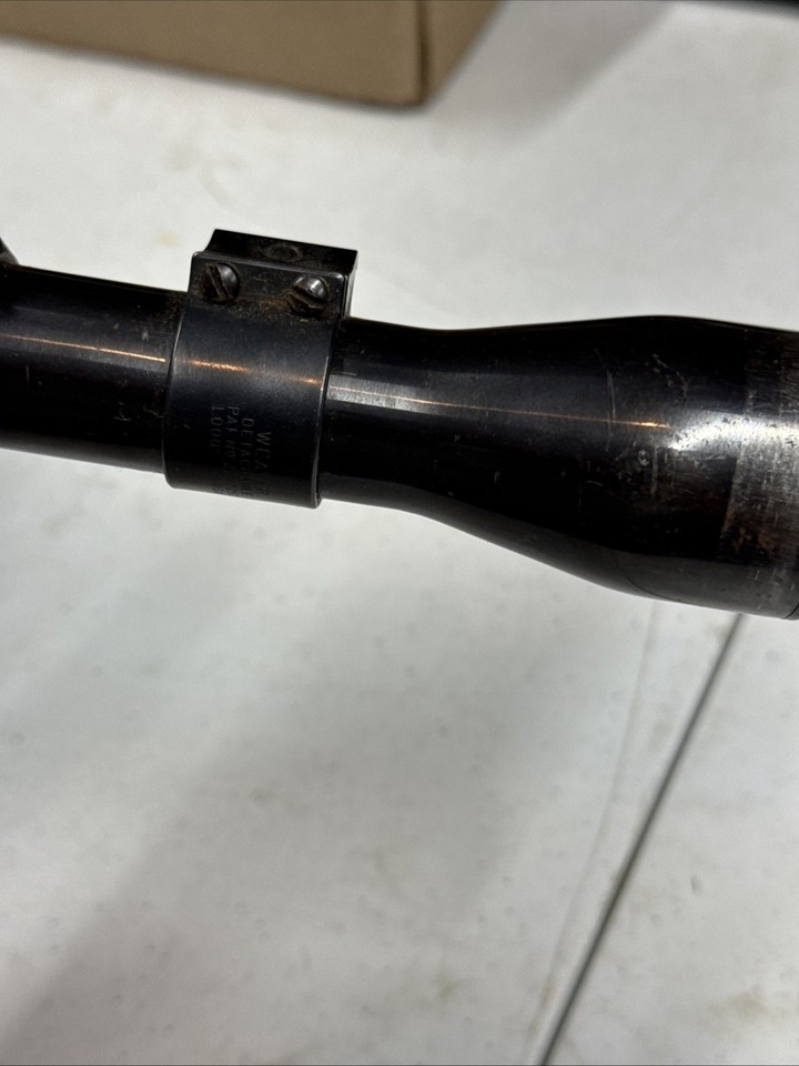 Vintage Weaver K4 60-B Rifle Scope | eBay