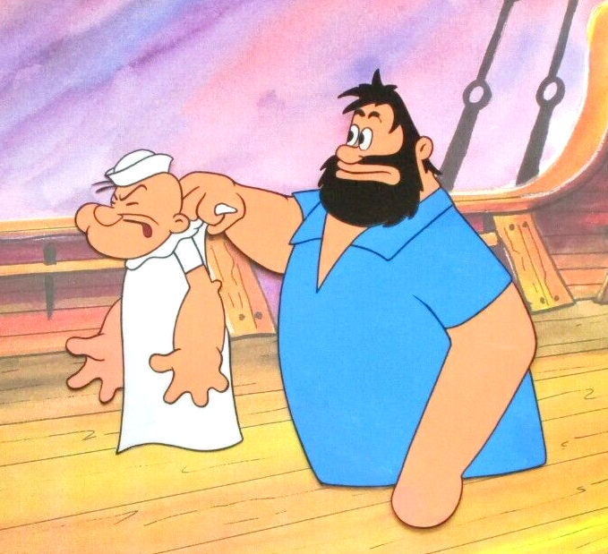 Popeye The Sailor Man Characters Bluto