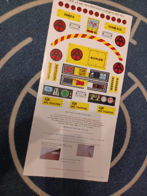 G.I. JOE AT Big Trapper Reproduction Stickers | eBay