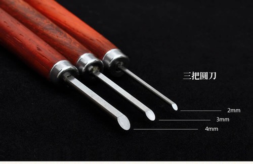 10pcs Wood work knife Micro carving Walnut Oliver Nut Sculpture Carving ...