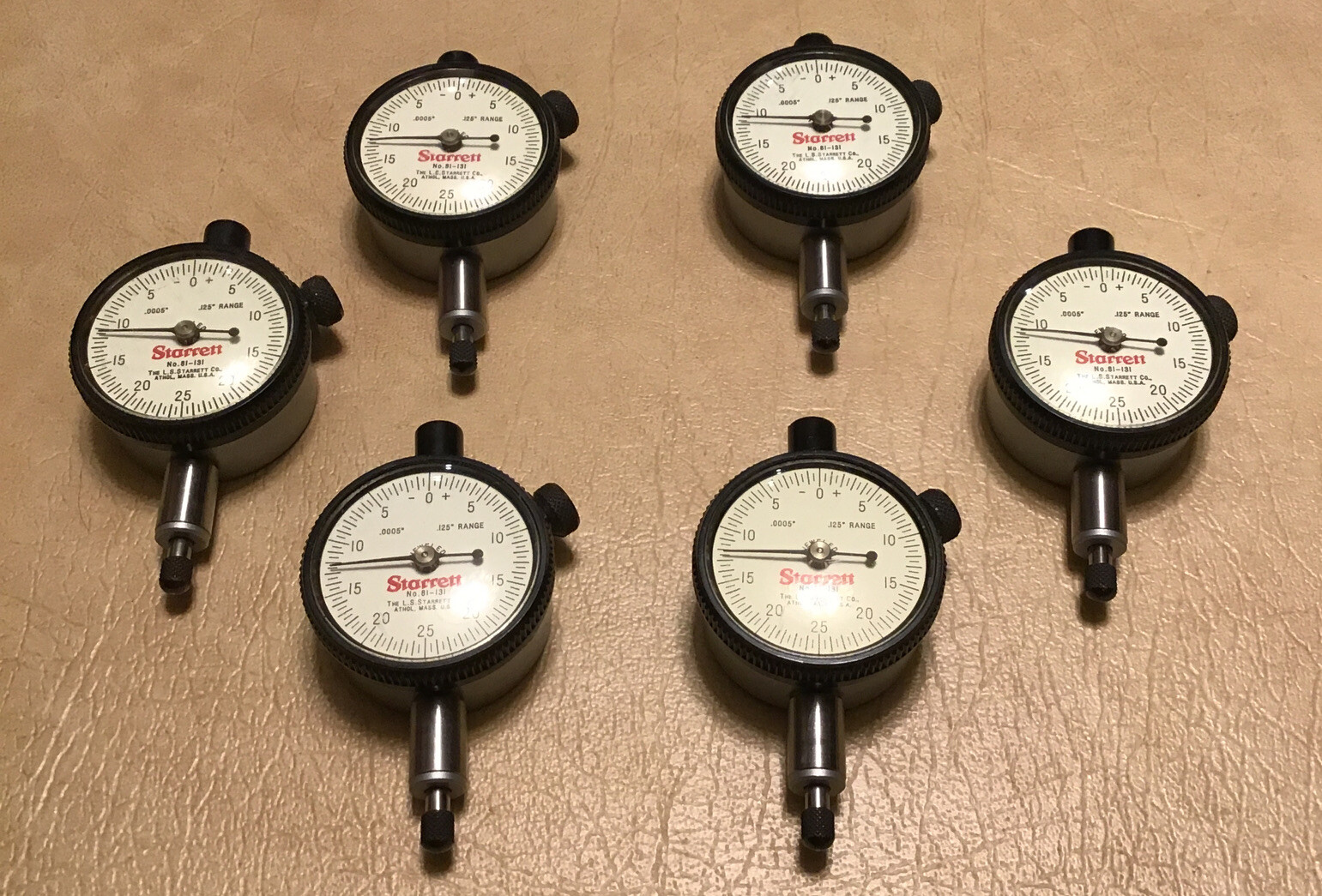 Tramming Gage 2 Starrett Dial Indicator Gauge 81-131 Machinist Made ...