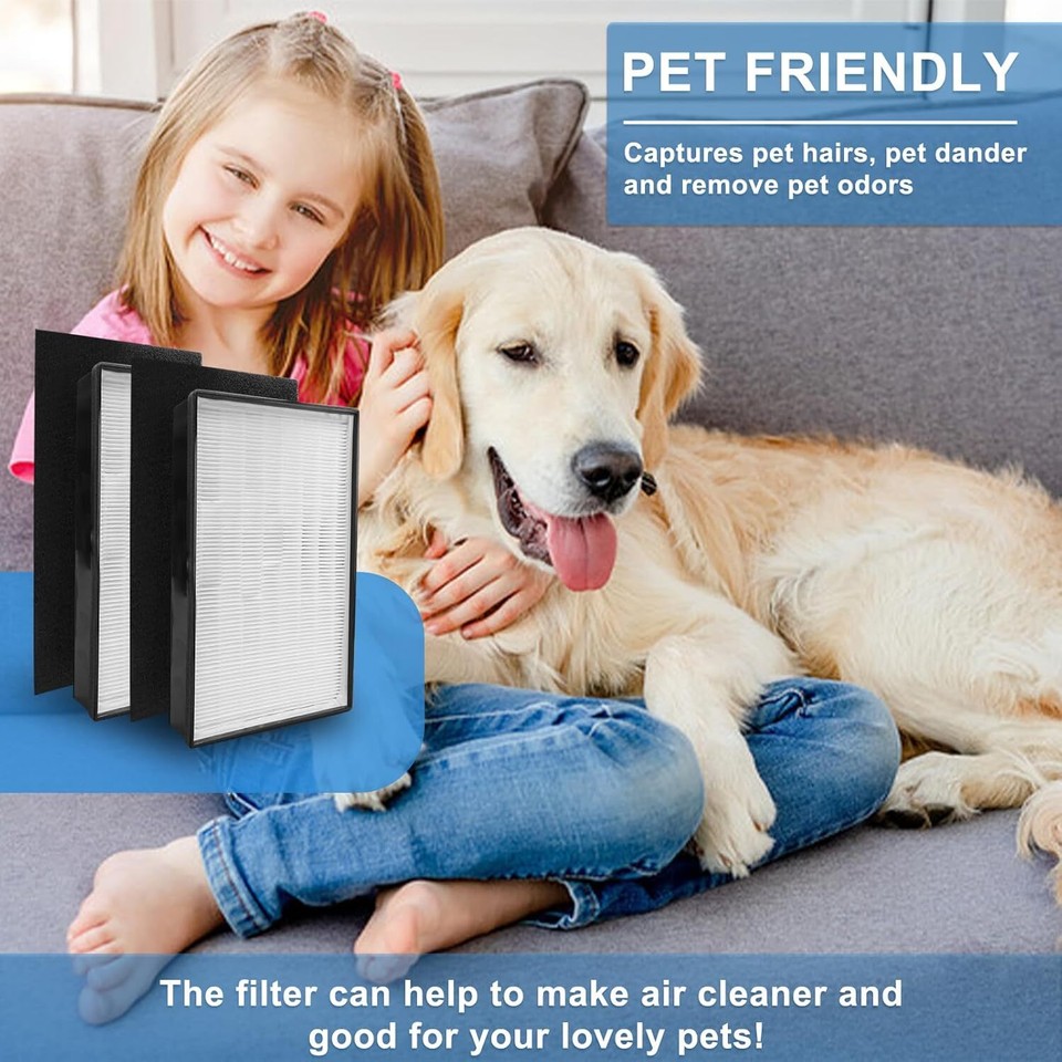 4x HEPA A2 Filter Set for 3M Filtrete FAP-C02-A2 FAP-C03-A2 Air Purifier 1150101 | eBay