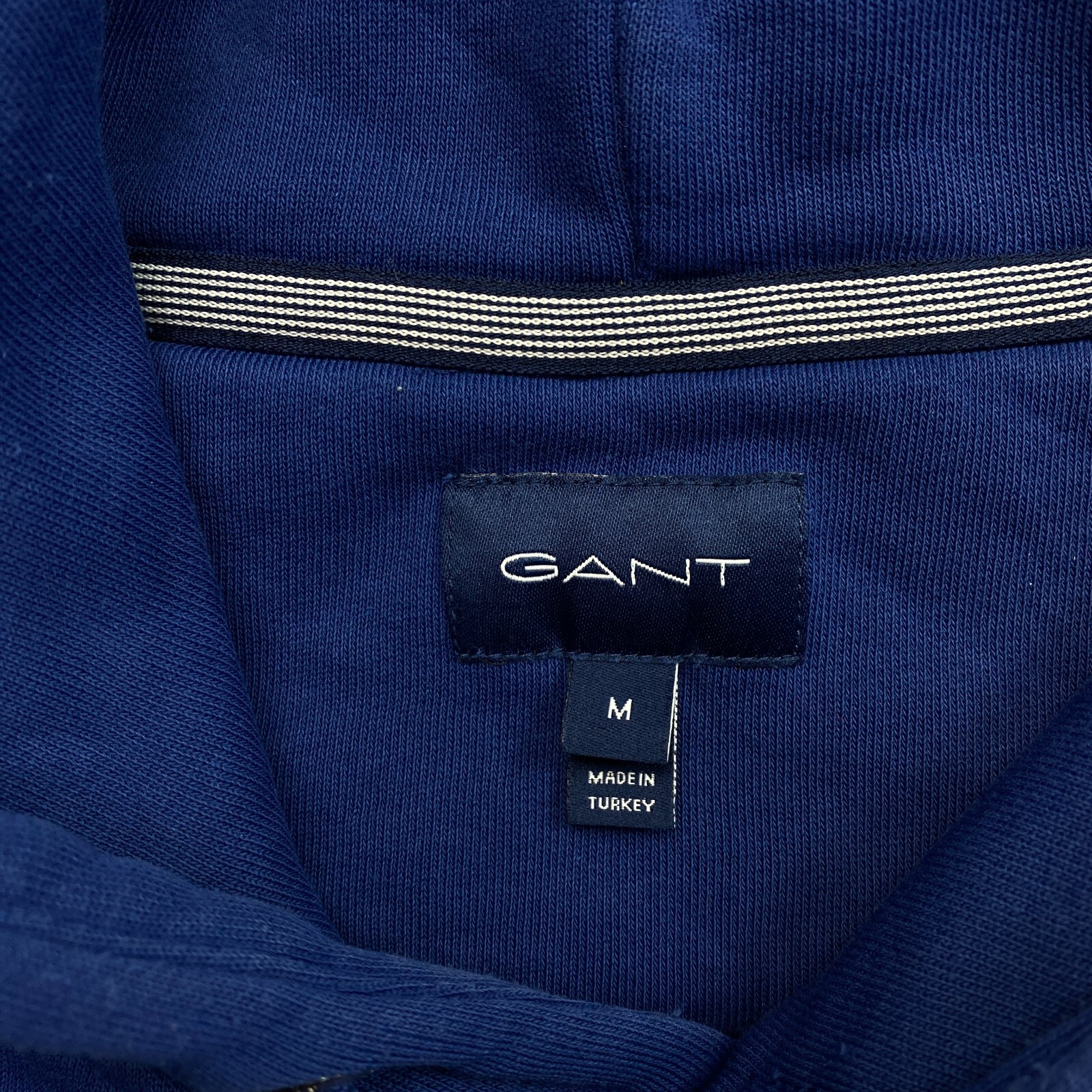 GANT Navy Blue Color Lock Up Hoodie Sweater Pullover Size M | eBay