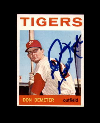 Don Demeter Signed Original 1964 Topps Detroit Tigers Autographed | eBay
