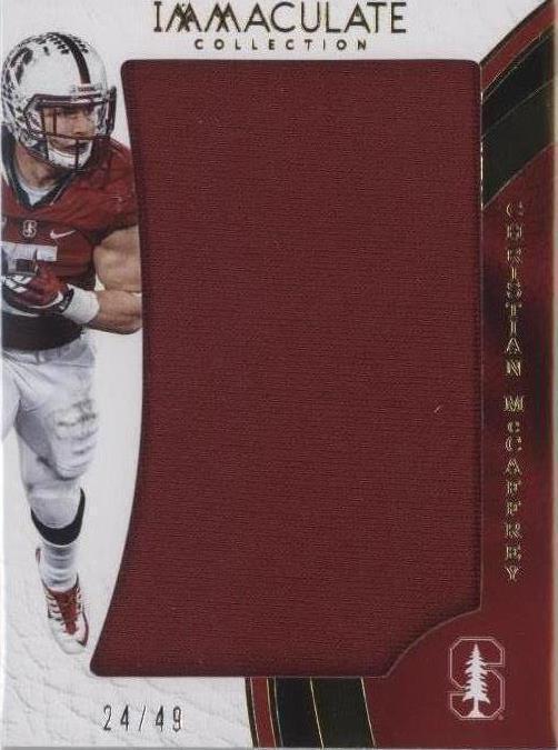 2017 Panini Immaculate Collection Collegiate - Immaculate Jumbos Relics ...