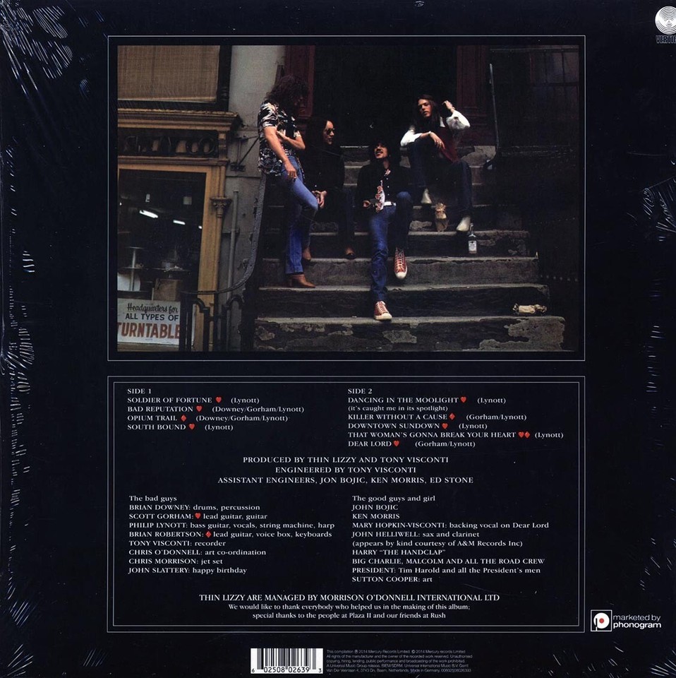 Thin Lizzy - Bad Reputation [2020 Reissue 180G] [New Vinyl Record LP ...