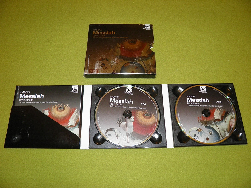 Handel - Messiah - René Jacobs - Christmas Edition - Harmonia Mundi ...