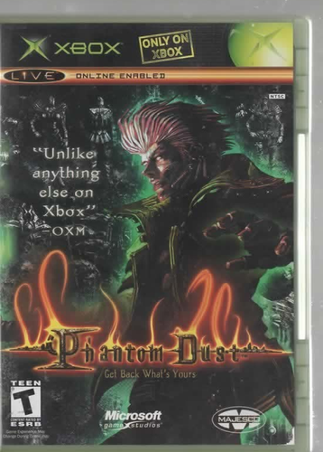 PHANTOM DUST ORIGINAL MICROSOFT XBOX GAME WITH MANUAL | eBay