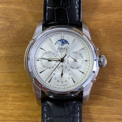 Oris Artelier Complication 7546A Triple Calendar Moon phase Automatic ...