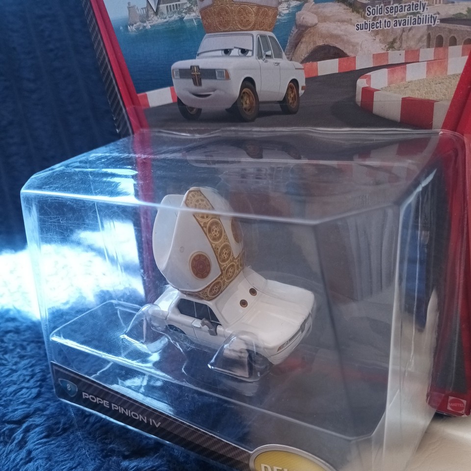 Disney Pixar Cars Diecast 1:55 POPE PINION IV mega RARE DELUXE Mattel ...