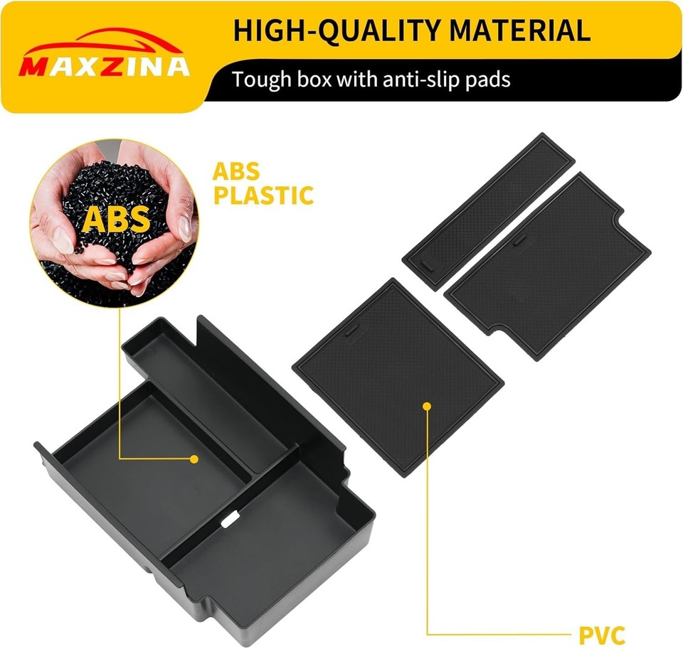 For 2022-2025 Nissan Pathfinder Center Console Organizer Armrest ...