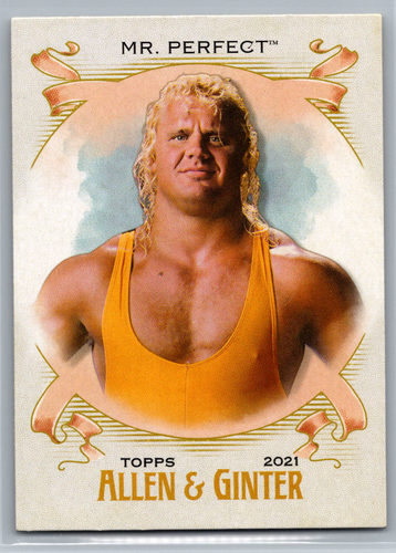 Mr. Perfect 2021 Topps Heritage WWE Allen & Ginter The World's ...