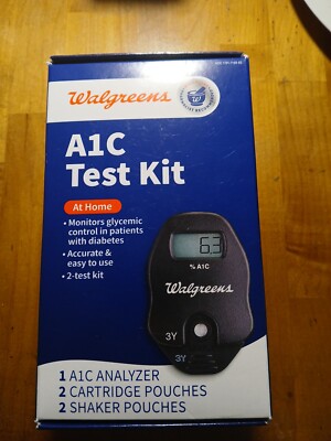 Walgreens at Home A1c Test Kit 311917169835 | eBay