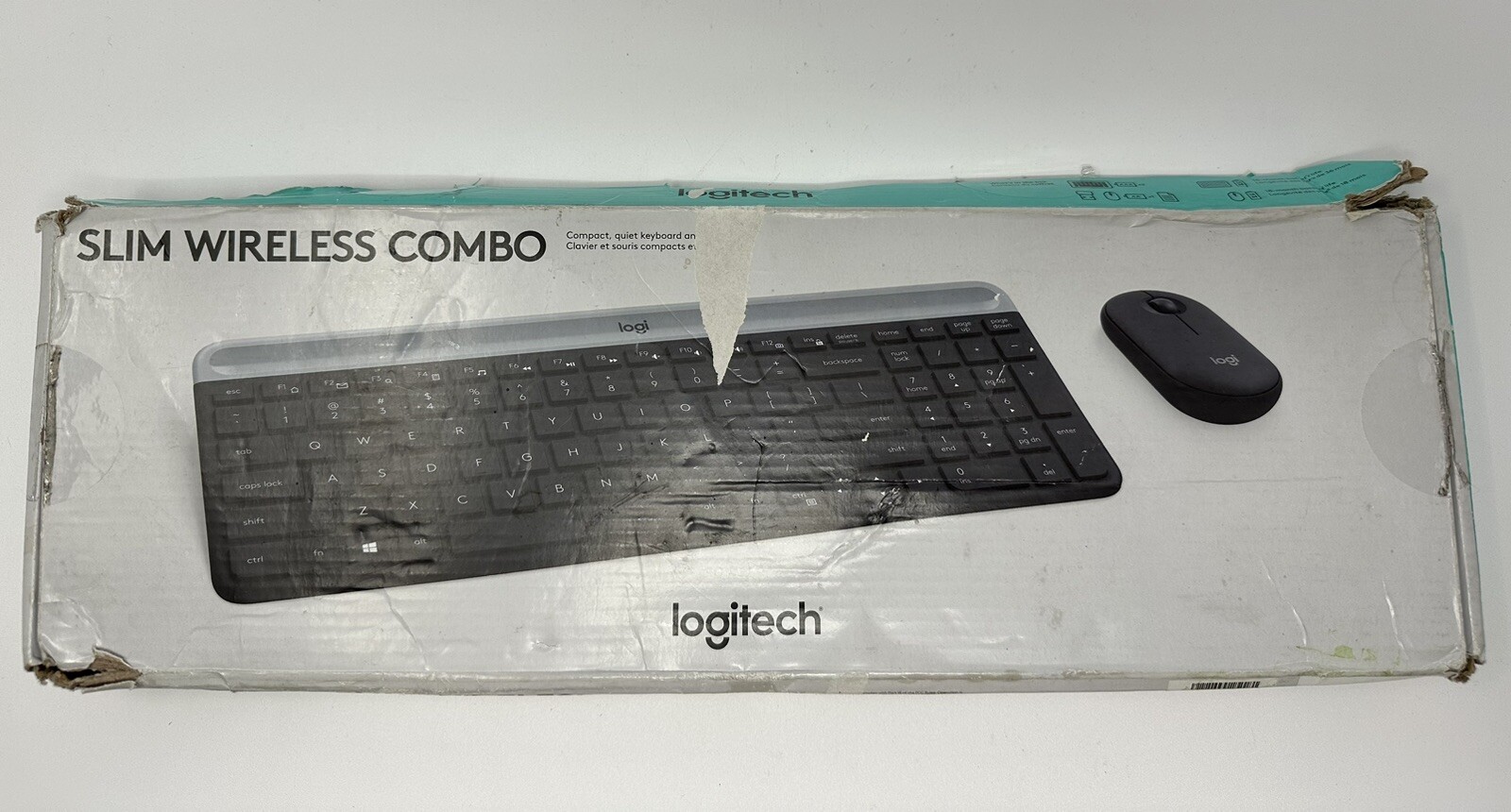 Logitech Slim Wireless just Keyboard without Mouse | eBay