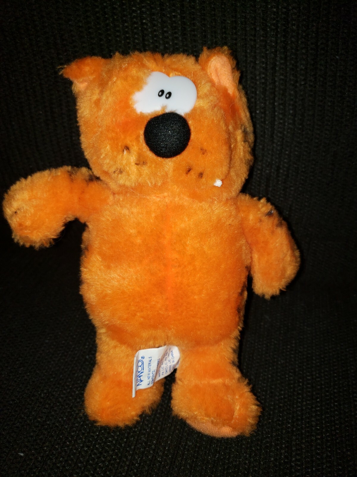 Nanco Heathcliff Orange Cat Black Stripes Plush Vintage 1997 Cartoon ...