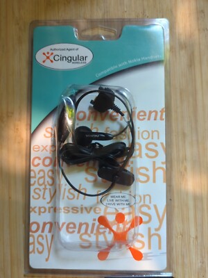 Brand New Cingular Hands-Free Earpiece Compatible With Nokia Handsets ...
