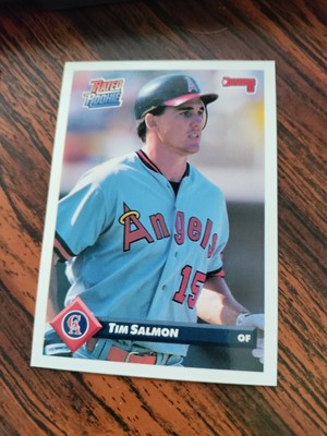 1993 DONRUSS RATED ROOKIE #176 TIM SALMON CALIFORNIA ANGELS | eBay