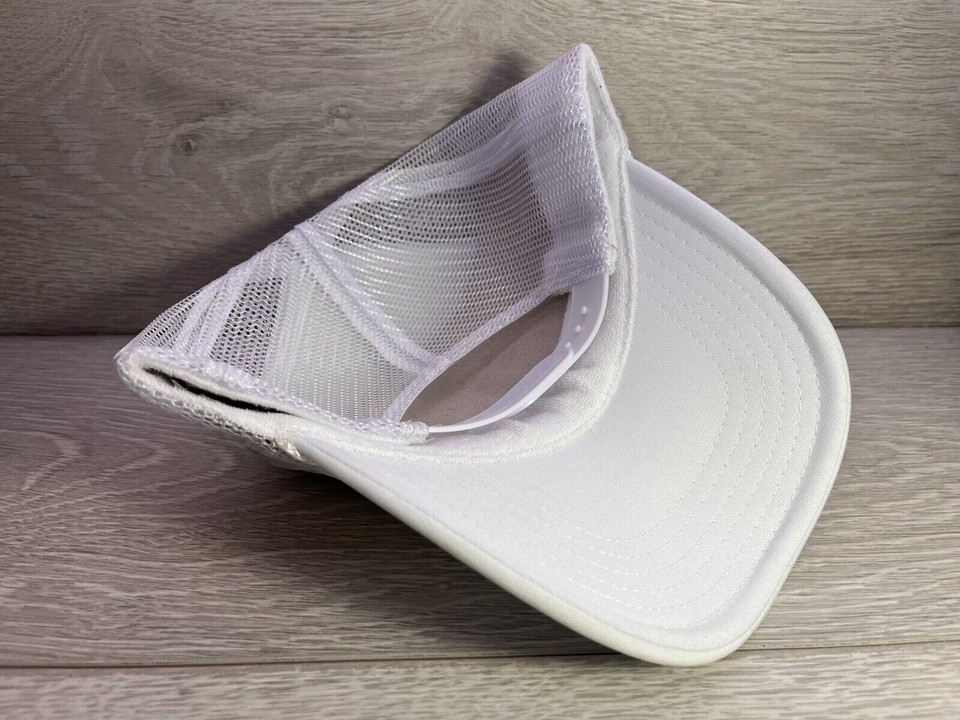 NEW BOSTON RED SOX WHITE RED HAT 5 PANEL HIGH CROWN TRUCKER SNAPBACK ...