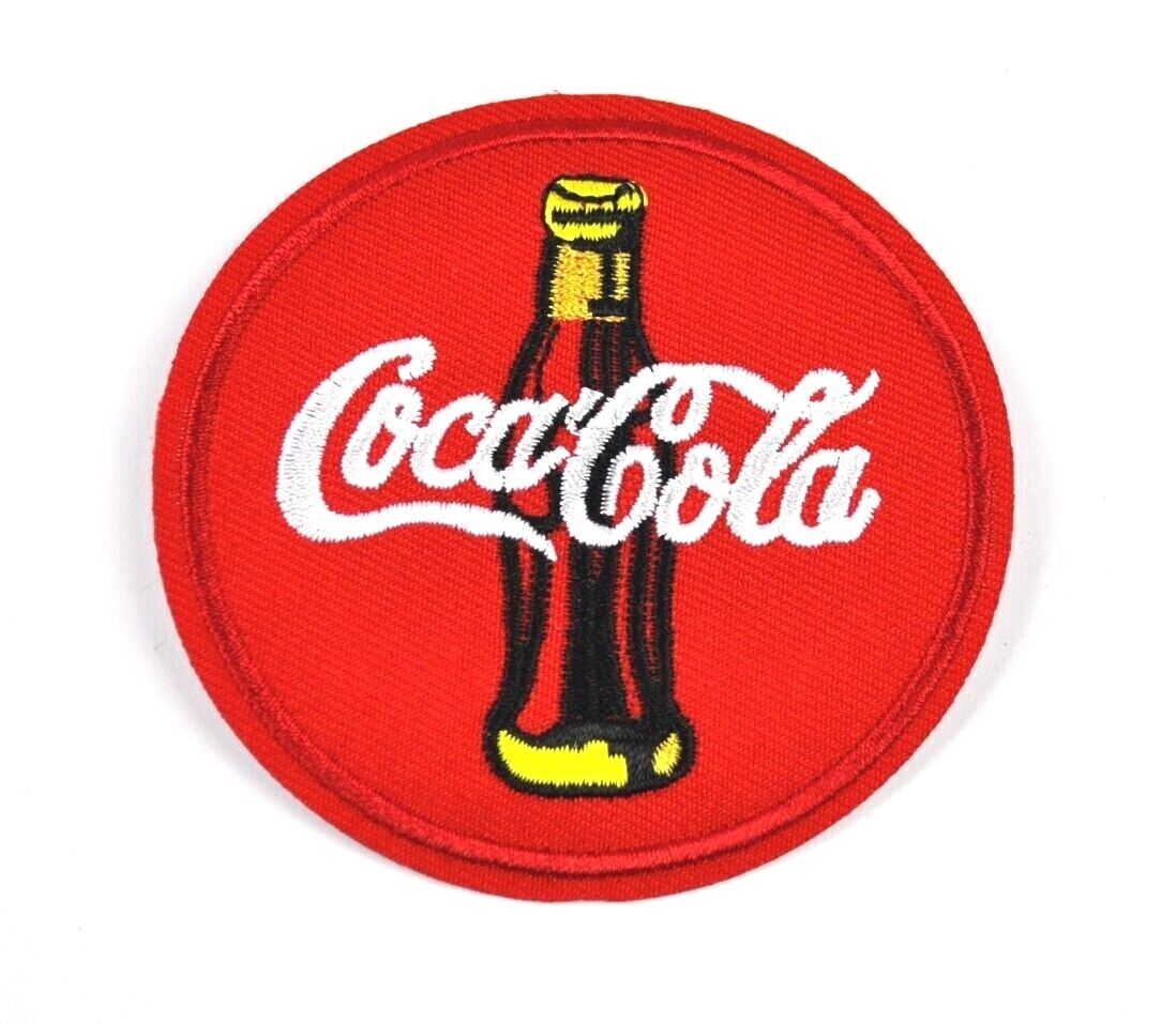 Diverse Coca-Cola Coke Pepsi USA Bügelflicken gestickte Aufnäher Patch ...