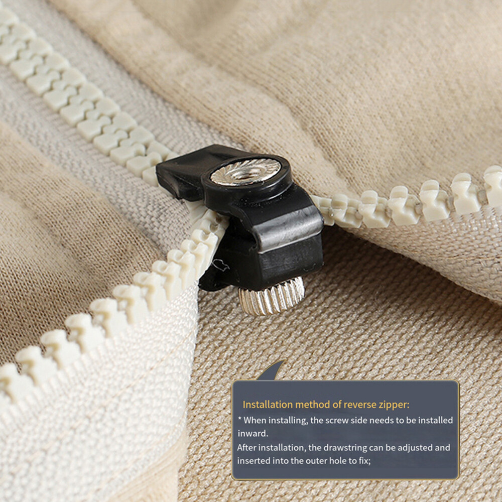 6 Pcs Set Instant Zipper Universal Instant Fix Zipper Repair Kit ...