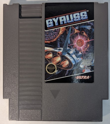 Gyruss Nintendo Entertainment System NES Cleaned and Tested Working ...