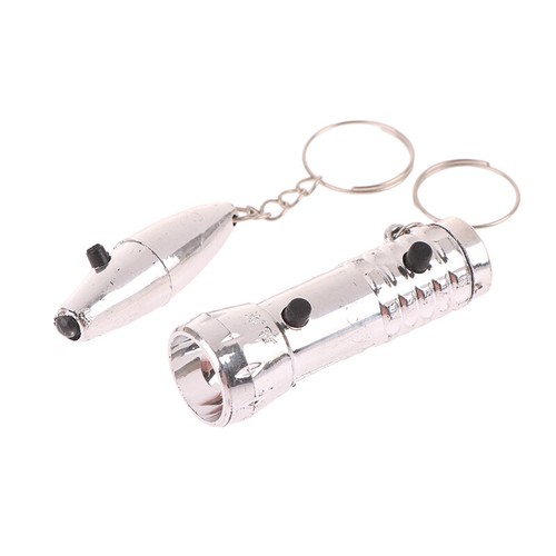 LED Blu-ray Flashlight Keychain UV Rays Money Detection Lamp Portable ...